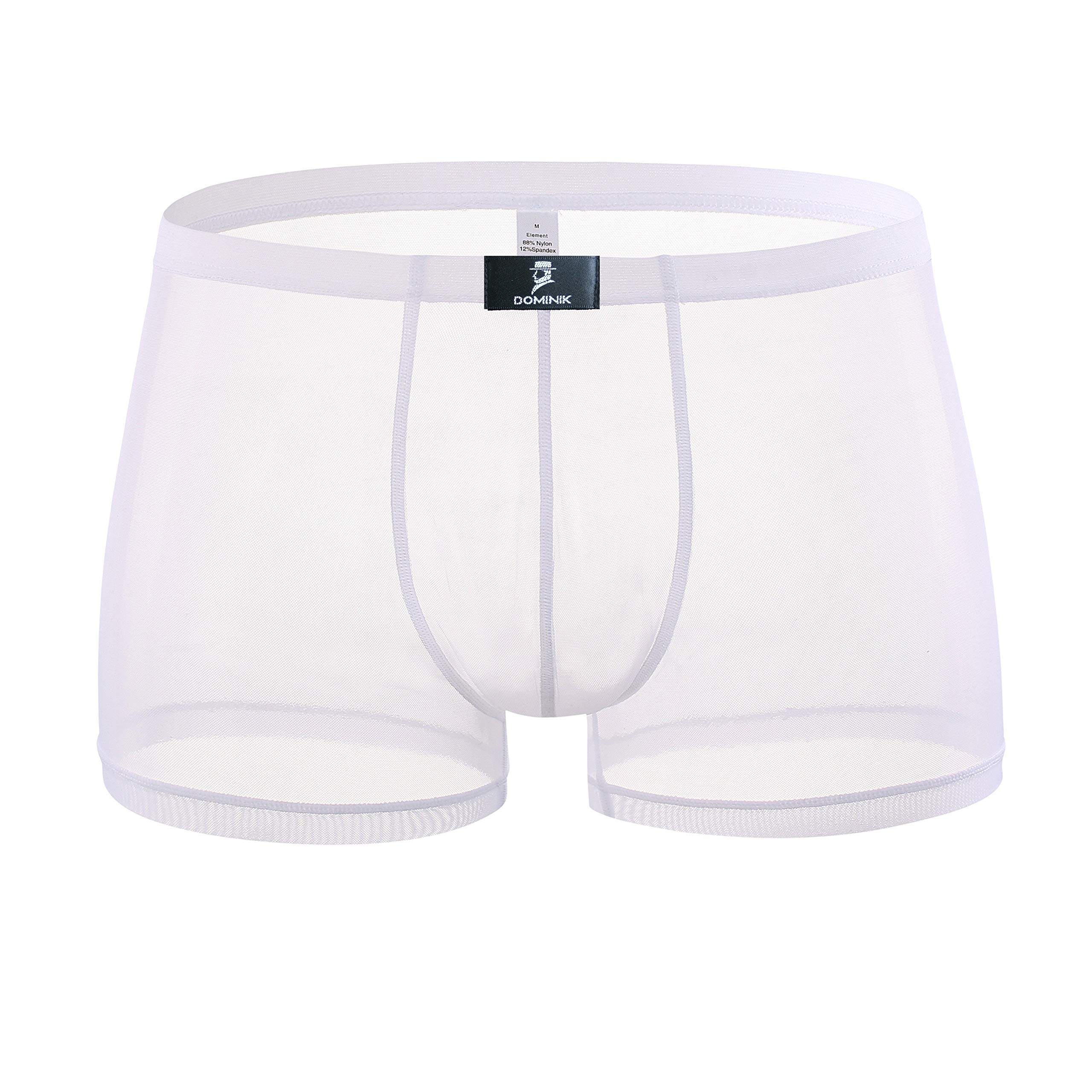 Buy Two Pairs of Mens White Soft n Comfortable Sheer Mesh See-through ...