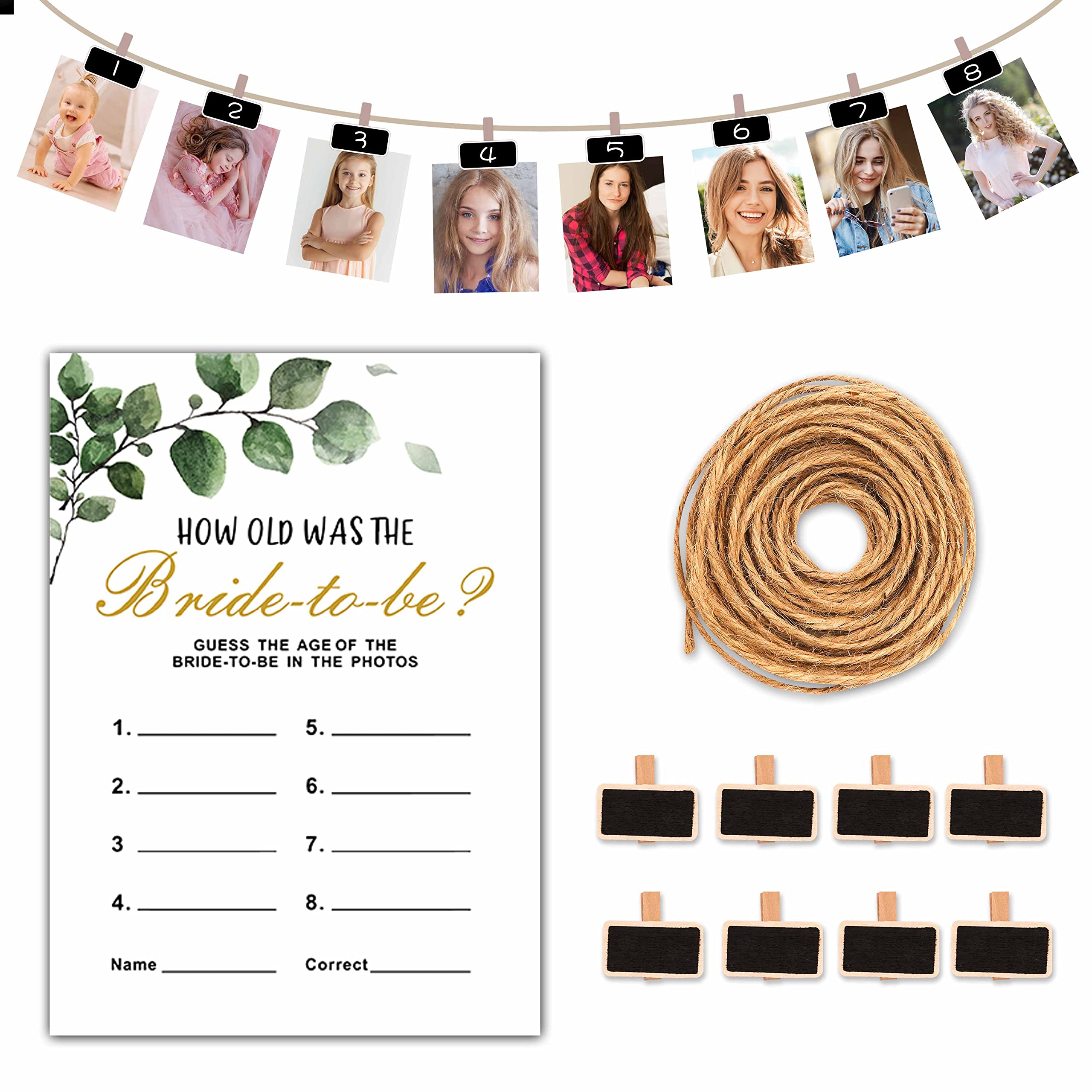 Bridal Shower Games, How Old Was The Bride To Be Bachelorette Party ...
