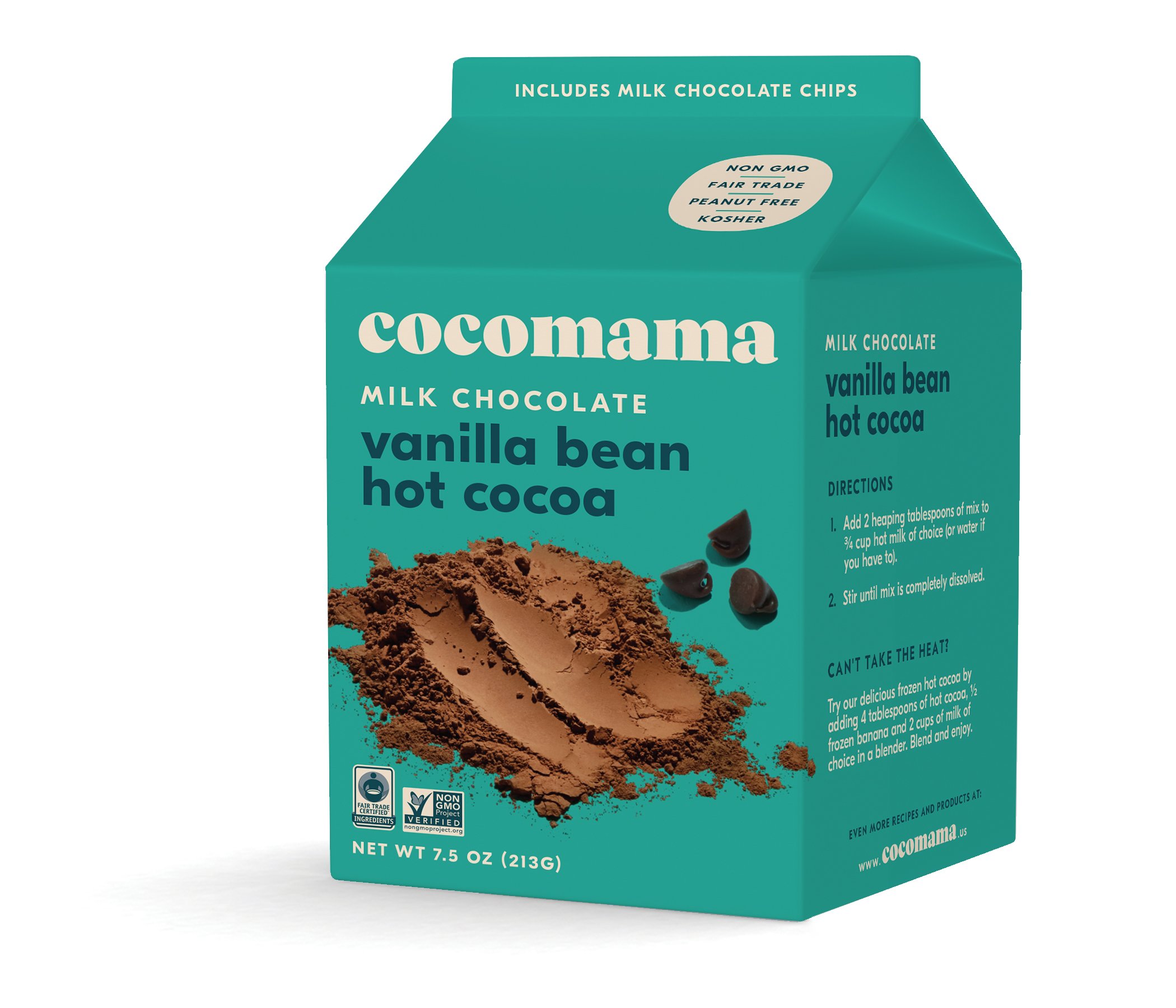 Amazon.com : Cocomama Dark Chocolate Cinnamon Hot Cocoa - Vegan Hot ...