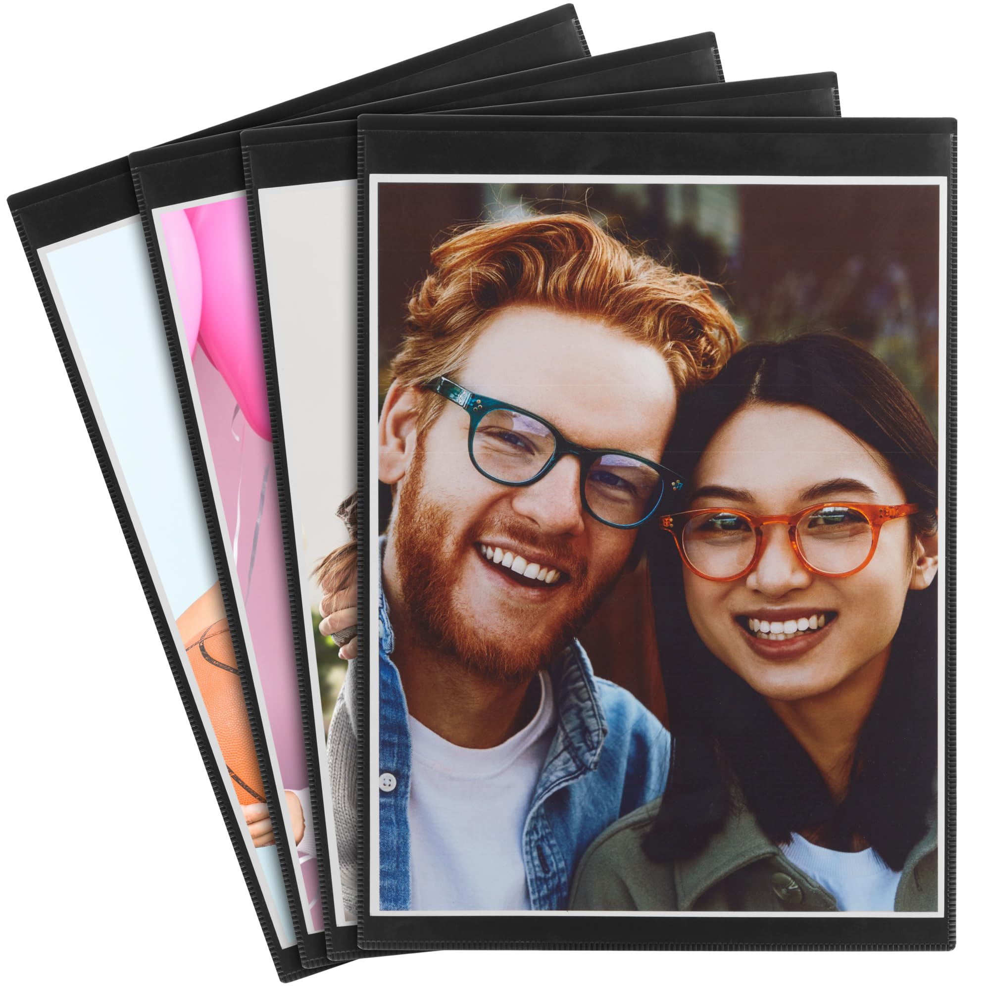 Juvale Magnetic Picture Frames for Refrigerator - Magnet Frames for ...