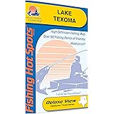 Lake Texoma Fishing Map (Oklahoma Fishing Map Series, A353): Fishing ...