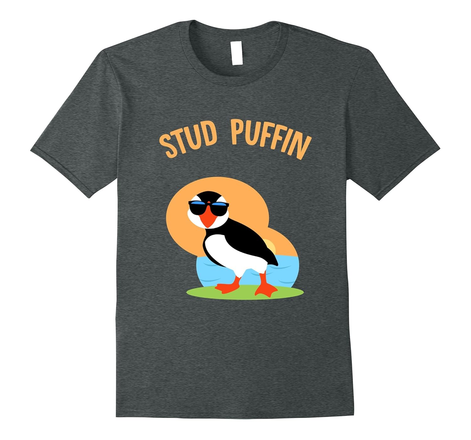 FUNNY STUD PUFFIN T-SHIRT Cute Zoo Animal Sea Bird Gift 2-CD – Canditee
