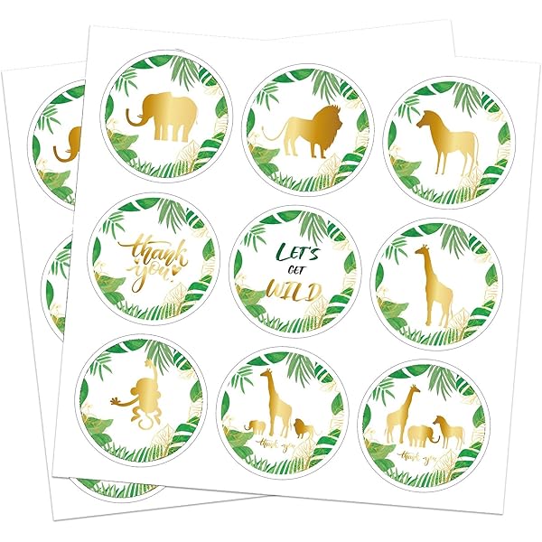 Baby Shower Favors Editable Safari Animals Thank You Card, Printable ...