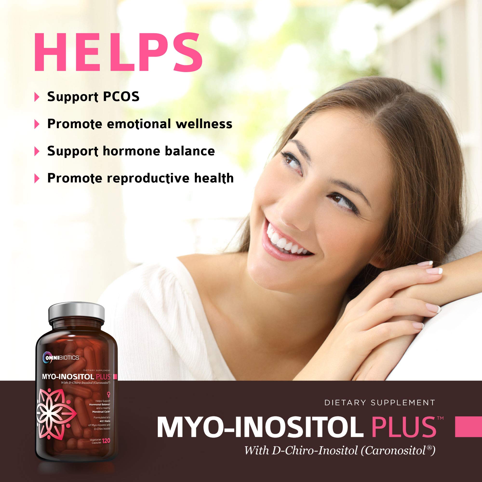 Mua OmniBiotics Myo-Inositol Plus & D-Chiro Inositol Supplement Natural ...