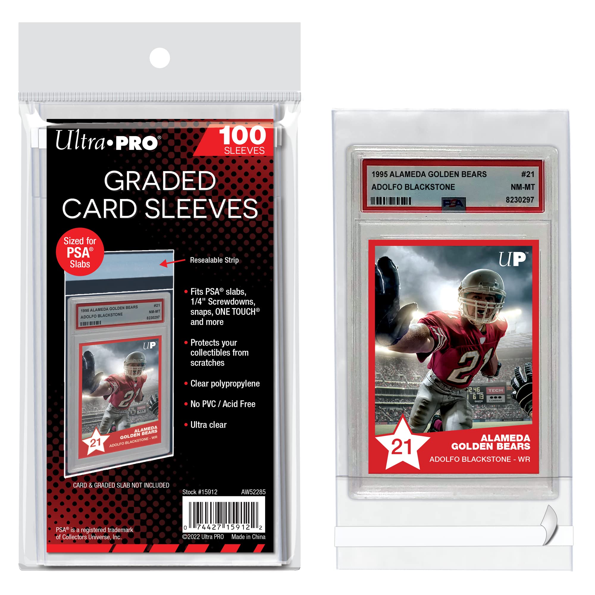 Mua Ultra Pro Card Supplies PSA Graded Standard Card Sleeves [100 Count ...