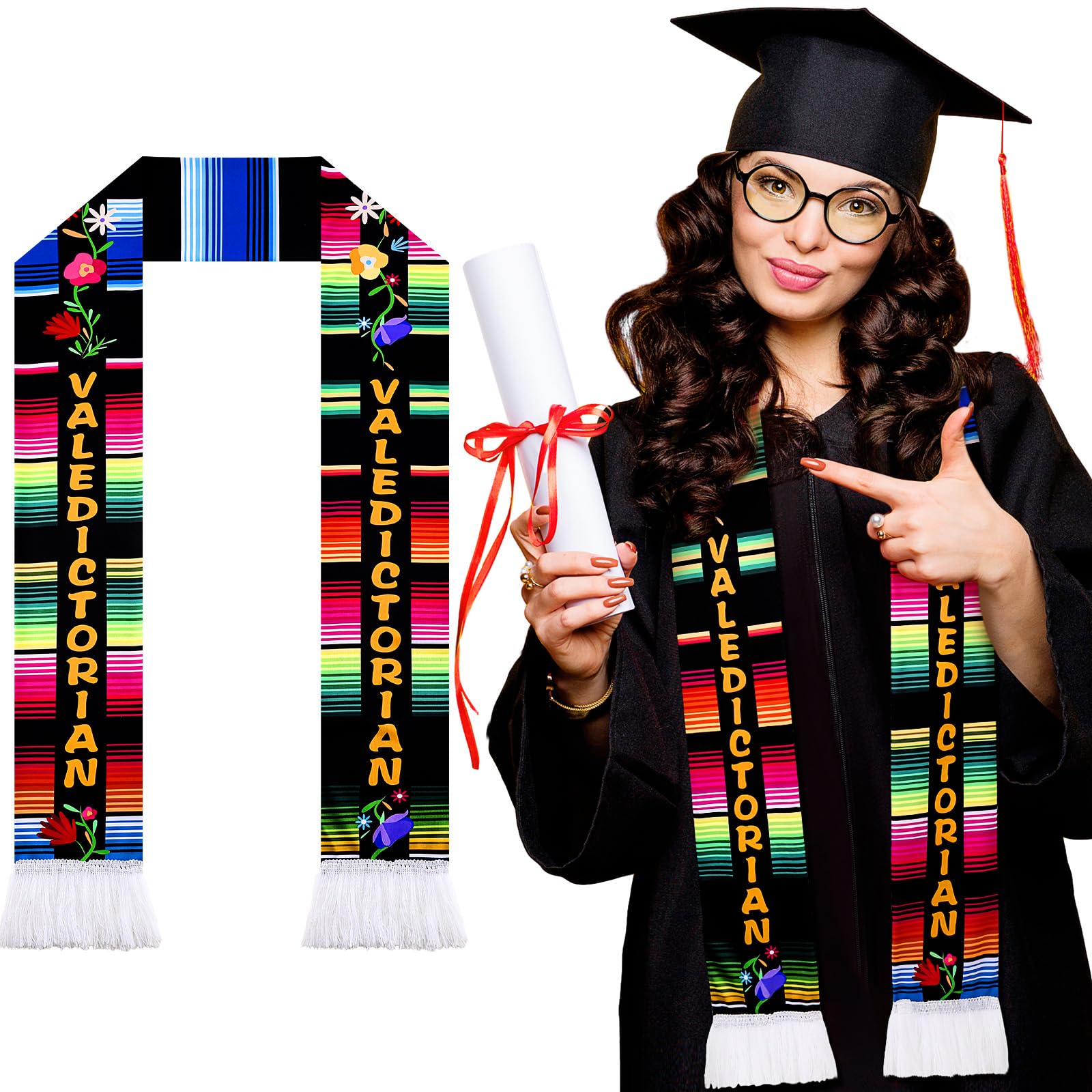 Ramede Mexican Graduation Stole Sash 2025 Valedictorian Graduation ...