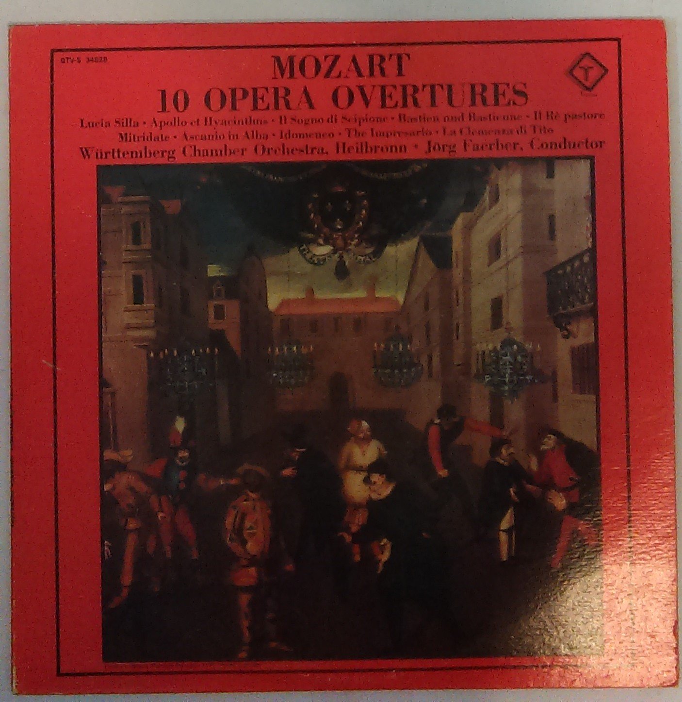 Jorg Faerber, Wurttemberg Chamber Orchestra - Mozart 10 Opera Overtures - Amazon.com Music