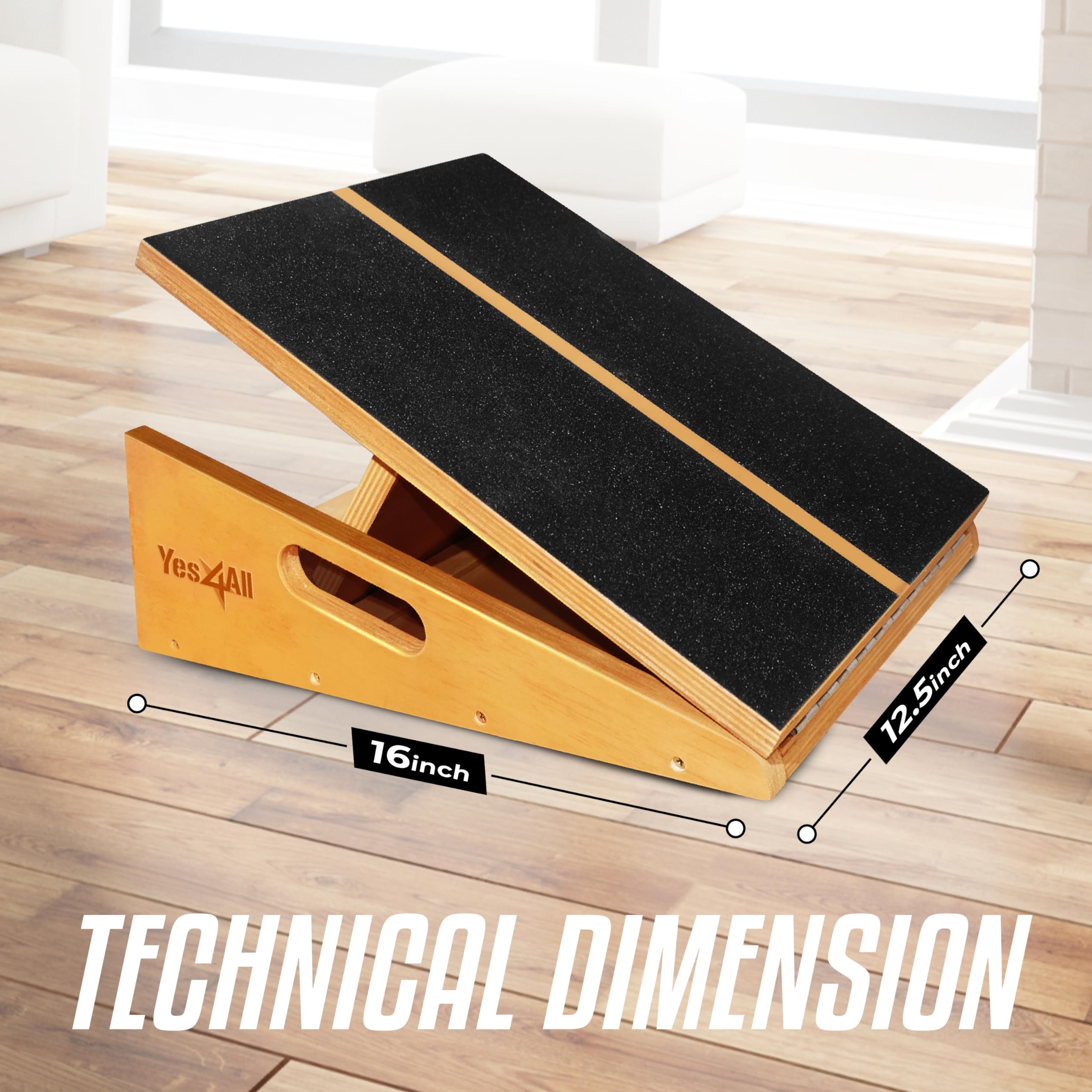 Mua Yes4All Premium Steel/Wooden Slant Board & Calf Stretcher ...