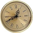 Amazon.com: Marsrut 4.25''/108mm Clock Face Insert, Quartz Clock ...