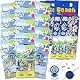 Amazon.com: Bluey Birthday Party Favor Set - Bundle with 24 Bluey ...