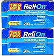 Amazon.com : ReliOn Sterile Alcohol Swabs, 200 count, (Pack of 2 ...