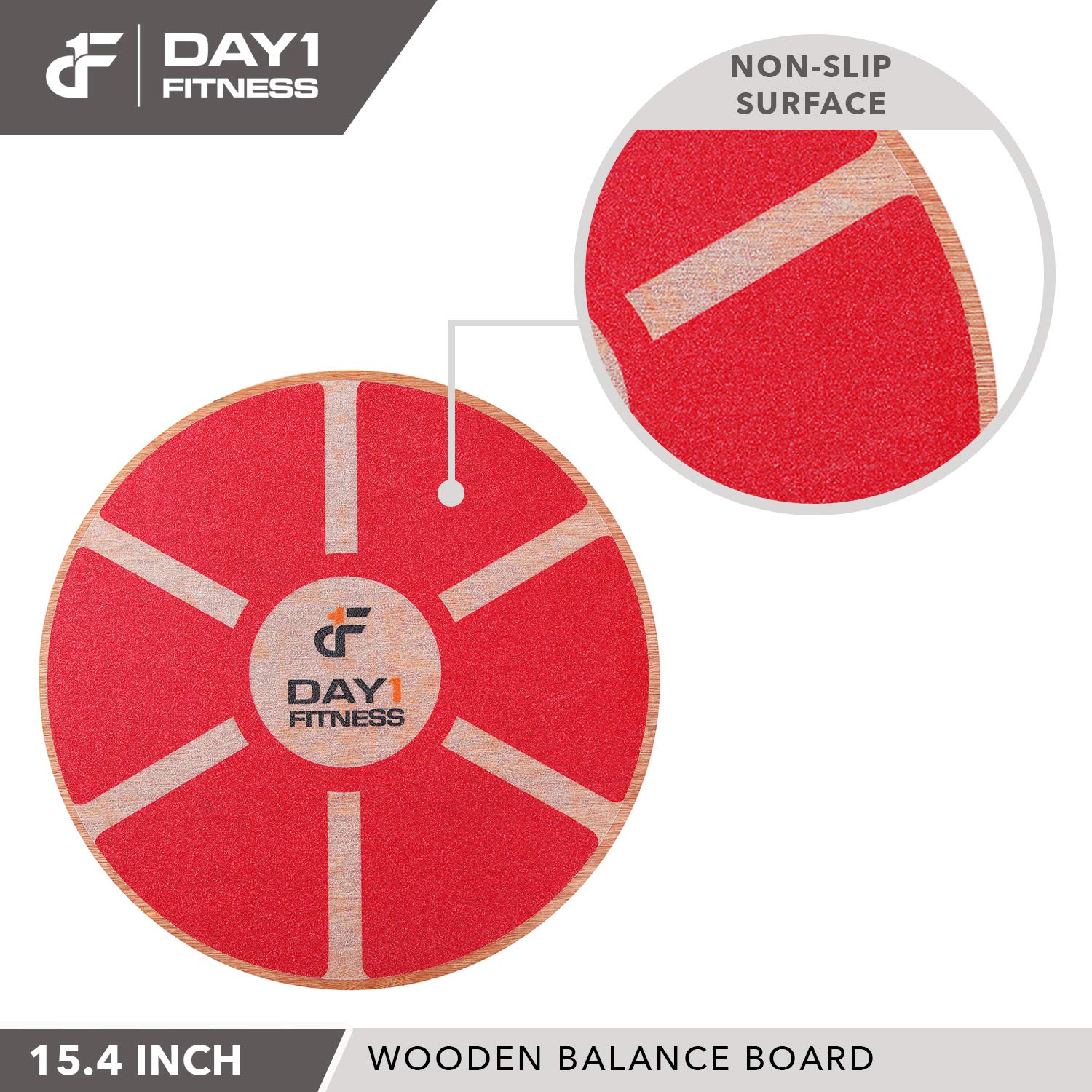 Mua Day 1 Fitness Balance Board, 15.4” – RED - 360° Rotation, for ...
