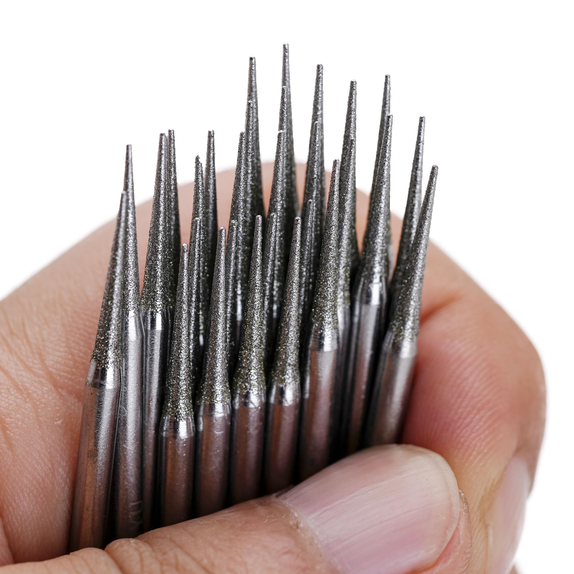 30-Piece Diamond Drill Bits Set for Jewelry Making Sea Glass Shells ...