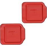 Amazon.com: Pyrex 232-PC 2-Quart Red Food Storage Replacement Lid (2 ...