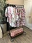 Amazon.com: Real Home Innovations Modern Industrial Style Garment Rack ...