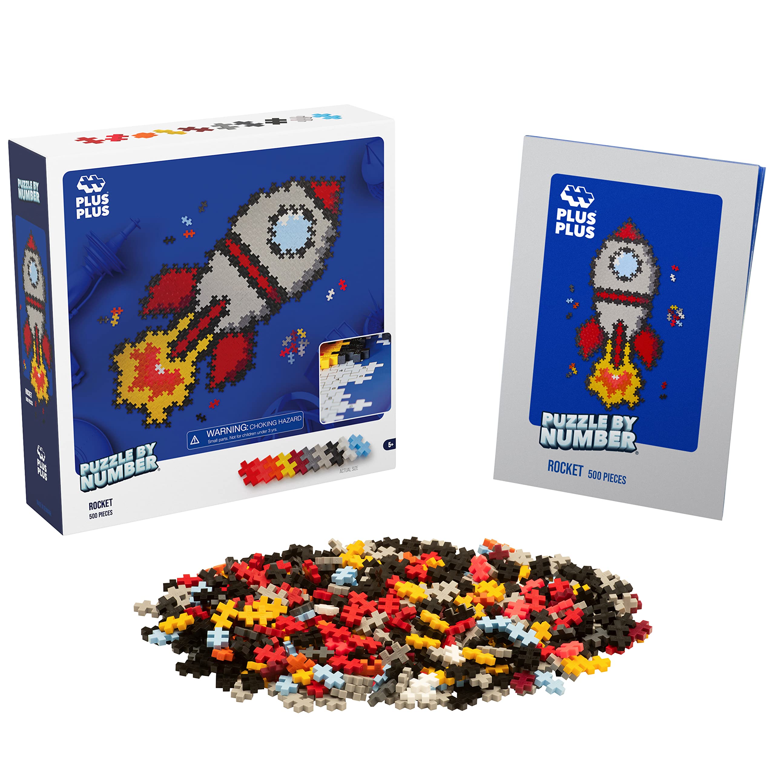 Mua Plus Plus Puzzle By Number, 500 Piece Mini Interlocking Hashtag ...