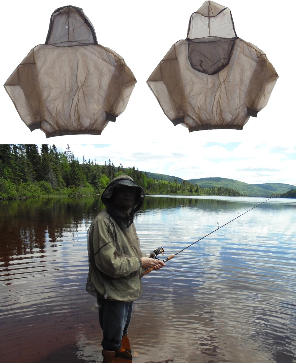 bug (mosquito) jacket, ultra light and fine: Amazon.ca: Sports & Outdoors