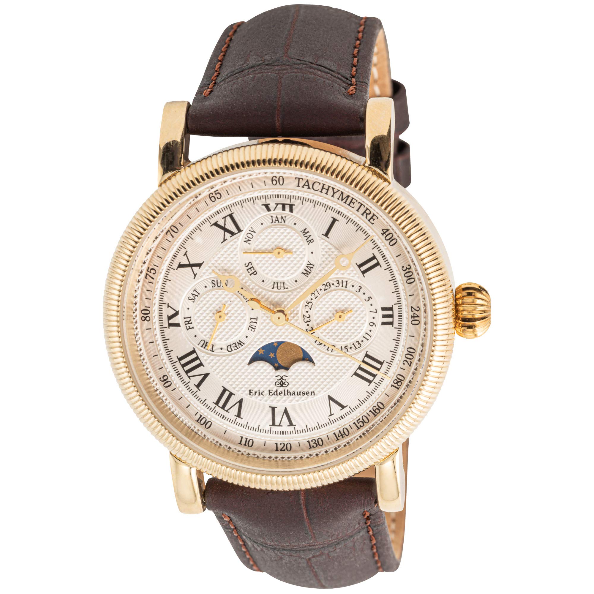 Mua Eric Edelhausen "Calypso Men's Full Calendar with Moon Phase Watch ...