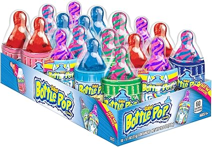 Topps Baby Bottle Pop Candy, 18-Count: Amazon.ca: Grocery