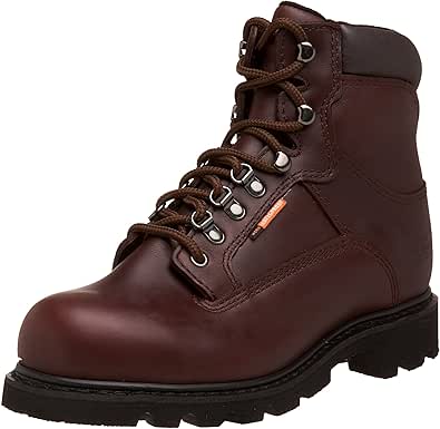 Amazon.com | WORX by Red Wing Shoes Men's 5632 6" Waterproof Steel Toe ...