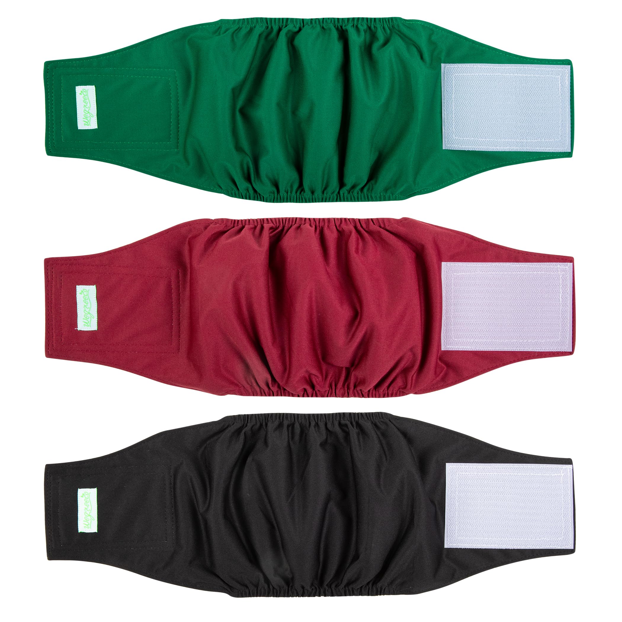 wegreeco Washable Male Dog Belly Band (Stylish Pattern)- Pack of 3 ...