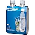 Amazon.com: sodastream White 1L Slim Carbonating Bottles Twin Pack, Pack of 2: Home & Kitchen