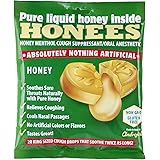 Amazon.com: Honees Honey Lemon Cough Drops - 20-Piece, Pack of 12 Bags of Honey-Filled Lozenges ...