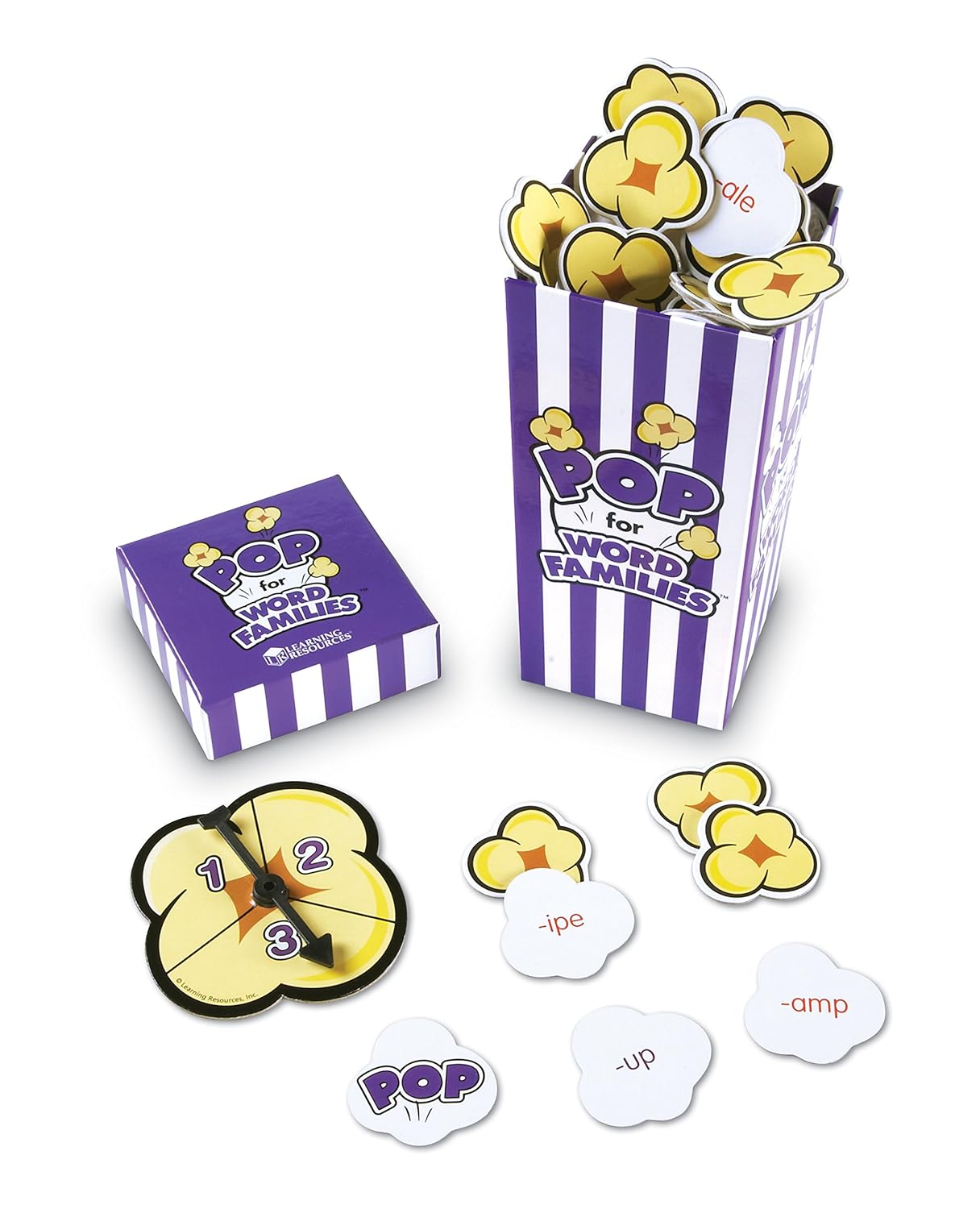 Word Families Popcorn Game