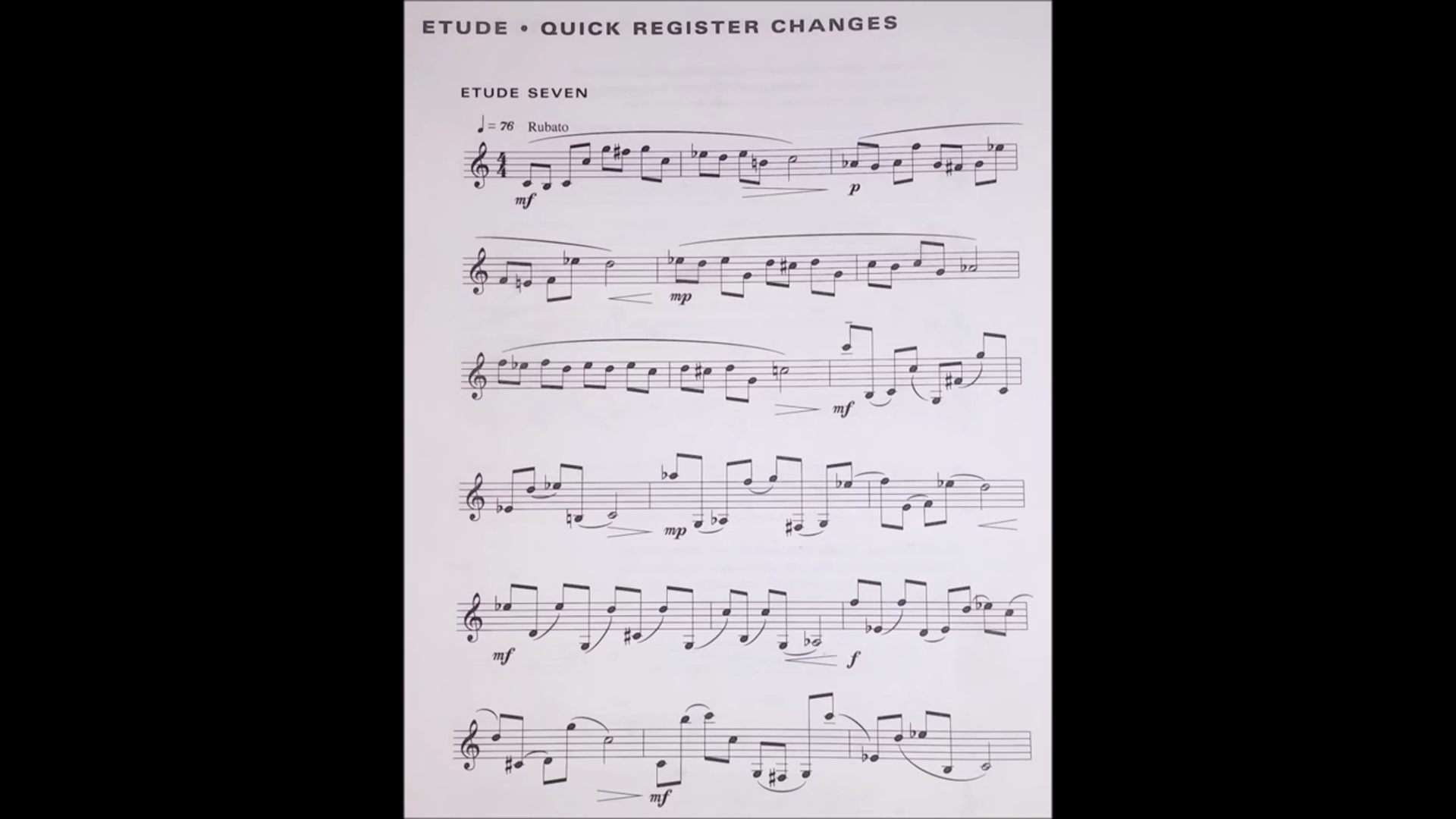 Watch LAURIE FRINK FLEXUS Etude 7 in the STUDIO by Kurt Thompson ...