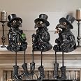 Amazon.com: Dazzle Bright 3 Pcs Halloween Plague Doctor with Dangling ...