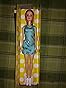 Barbie Trendy con Abito-Stampato con Divertenti Icone, Colore Turchese ...