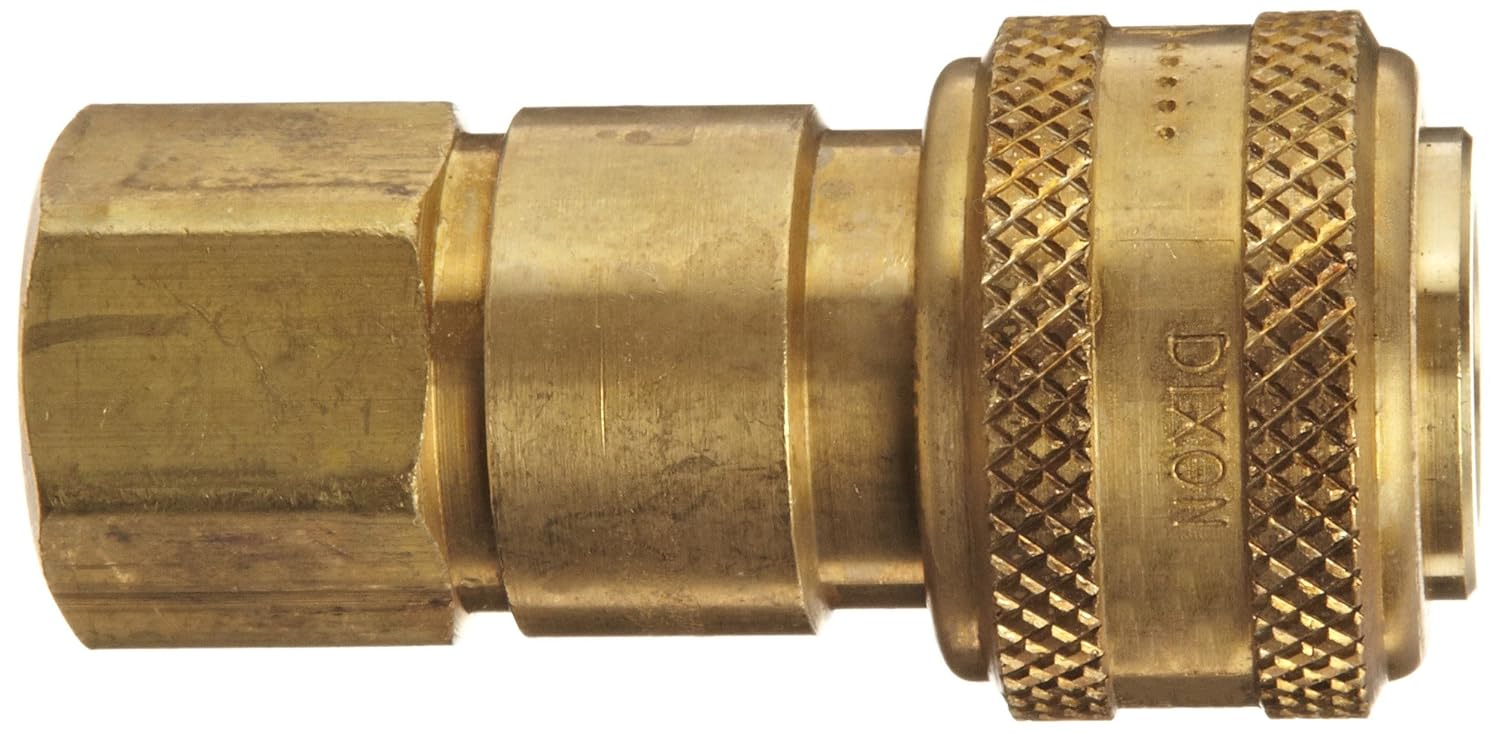 3/8 Coupling x 3/8 NPT Female Dixon DCB26 Brass Air Chief Industrial ...