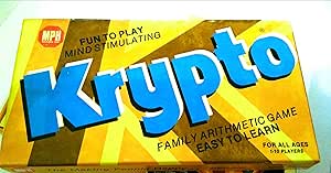 Amazon.com: Krypto Original Family Arithmetic Game : Toys & Games