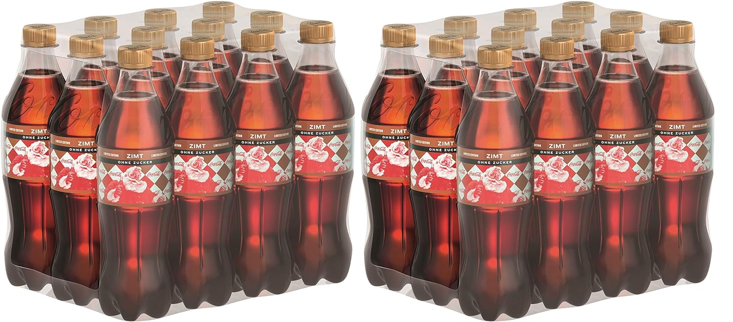 Coca-Cola Zimt ohne Zucker Limited Edition 24 x 0,5L PET (inkl. 6,00 ...
