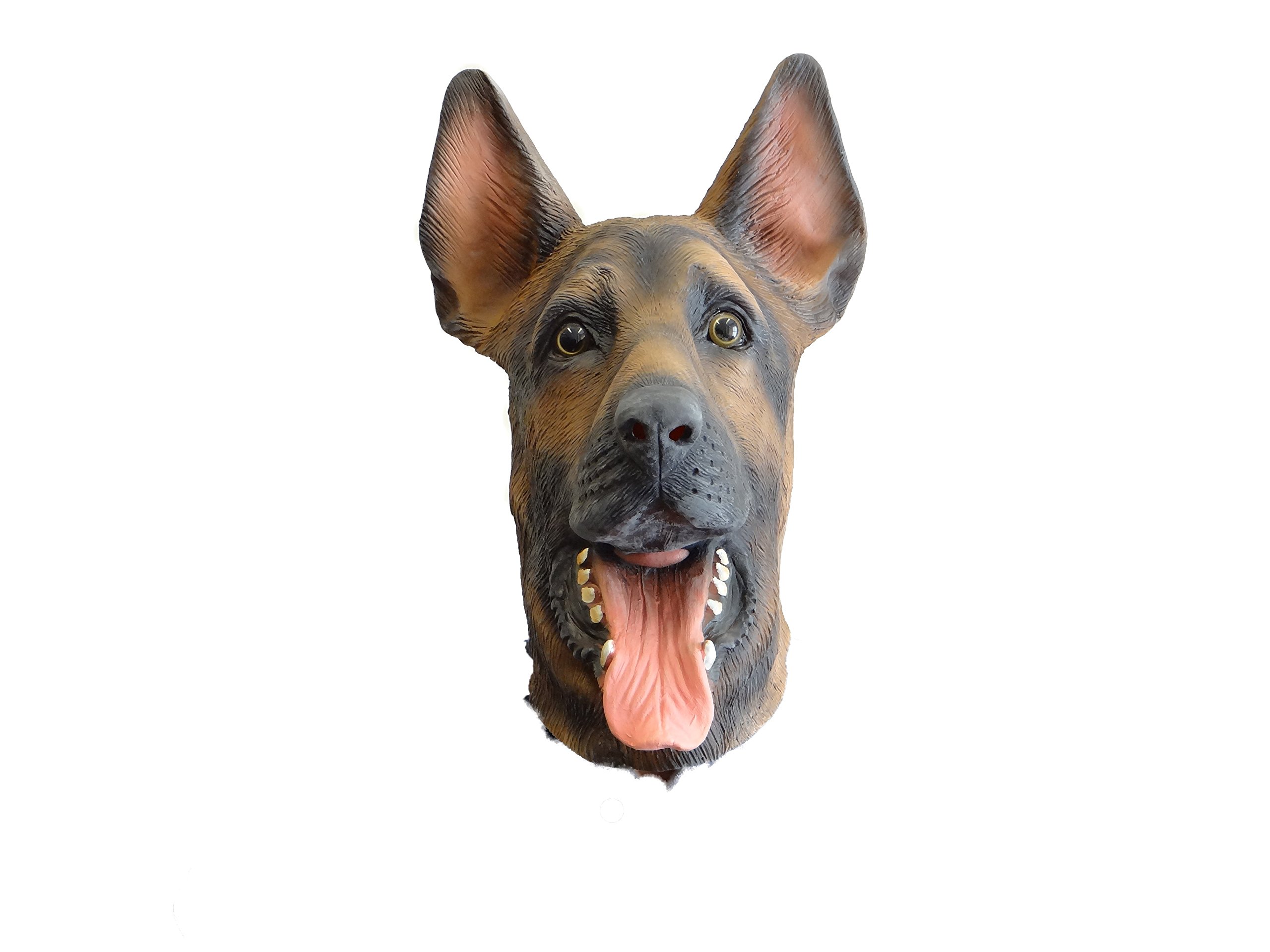 Rubber Johnnies German Shepherd Mask, Alsatian , Latex Mask , Animal ...