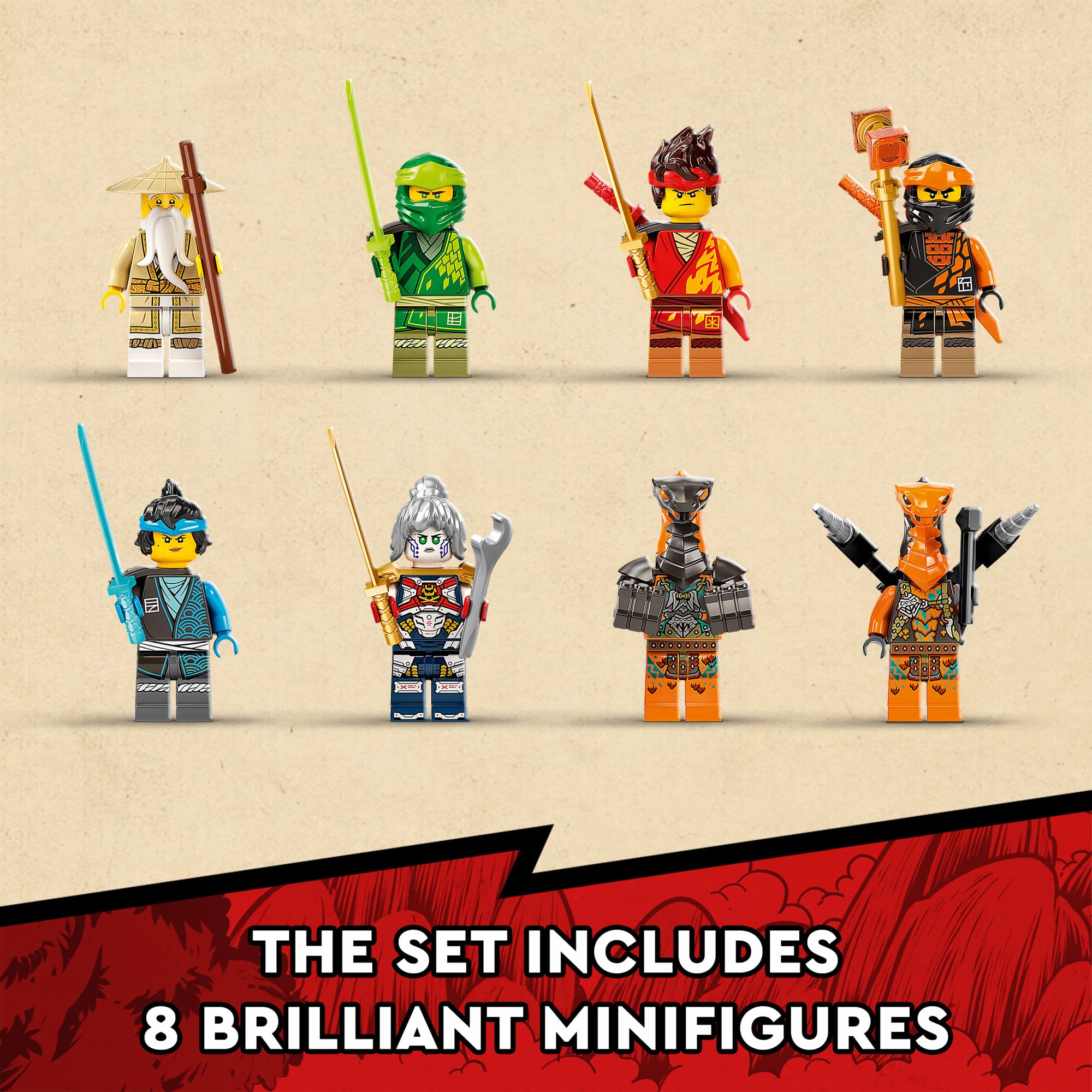 Mua LEGO NINJAGO Ninja Dojo Temple Masters of Spinjitzu Set 71767 ...