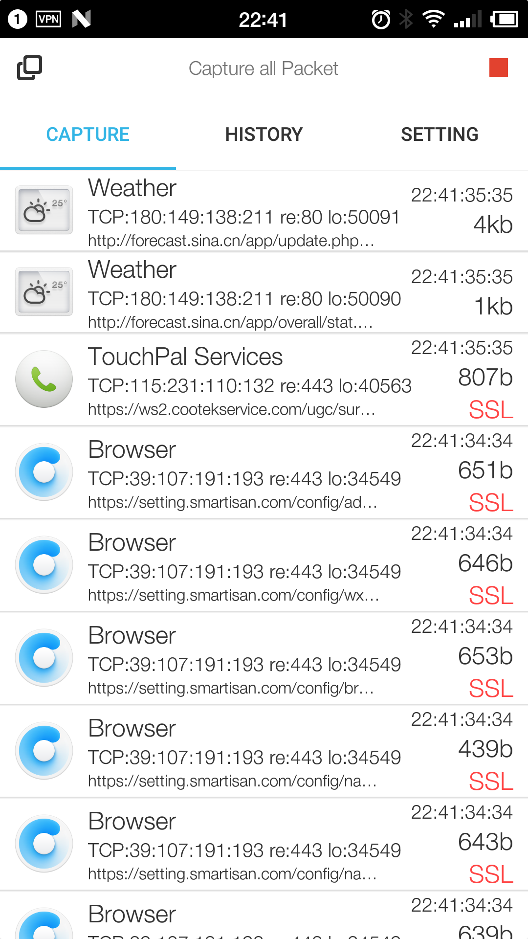 SSL Capture:Amazon.com:Appstore for Android