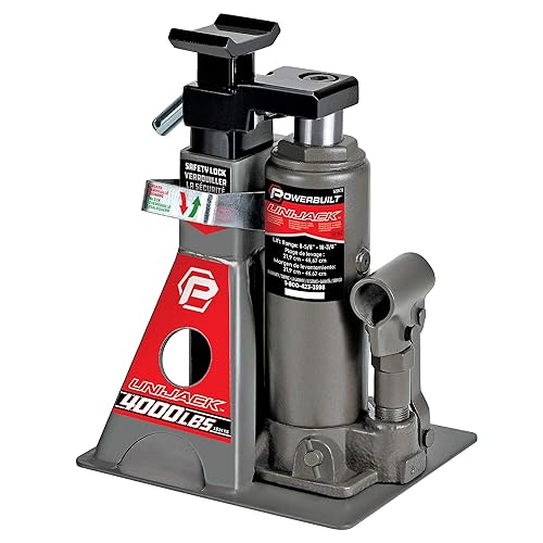 Powerbuilt 2 Ton UniJack Combination Hydraulic Bottle Jack / Jackstand ...