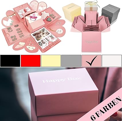 Amazon.de: Happy Box PREMIUM SET DIY Überraschungsbox in 6 Farben ...
