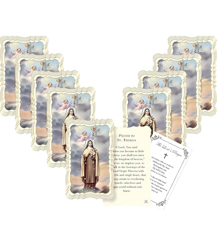 Prayer Board Supplies Catholic Prayer Cards - St Therese Of Lisieux ...