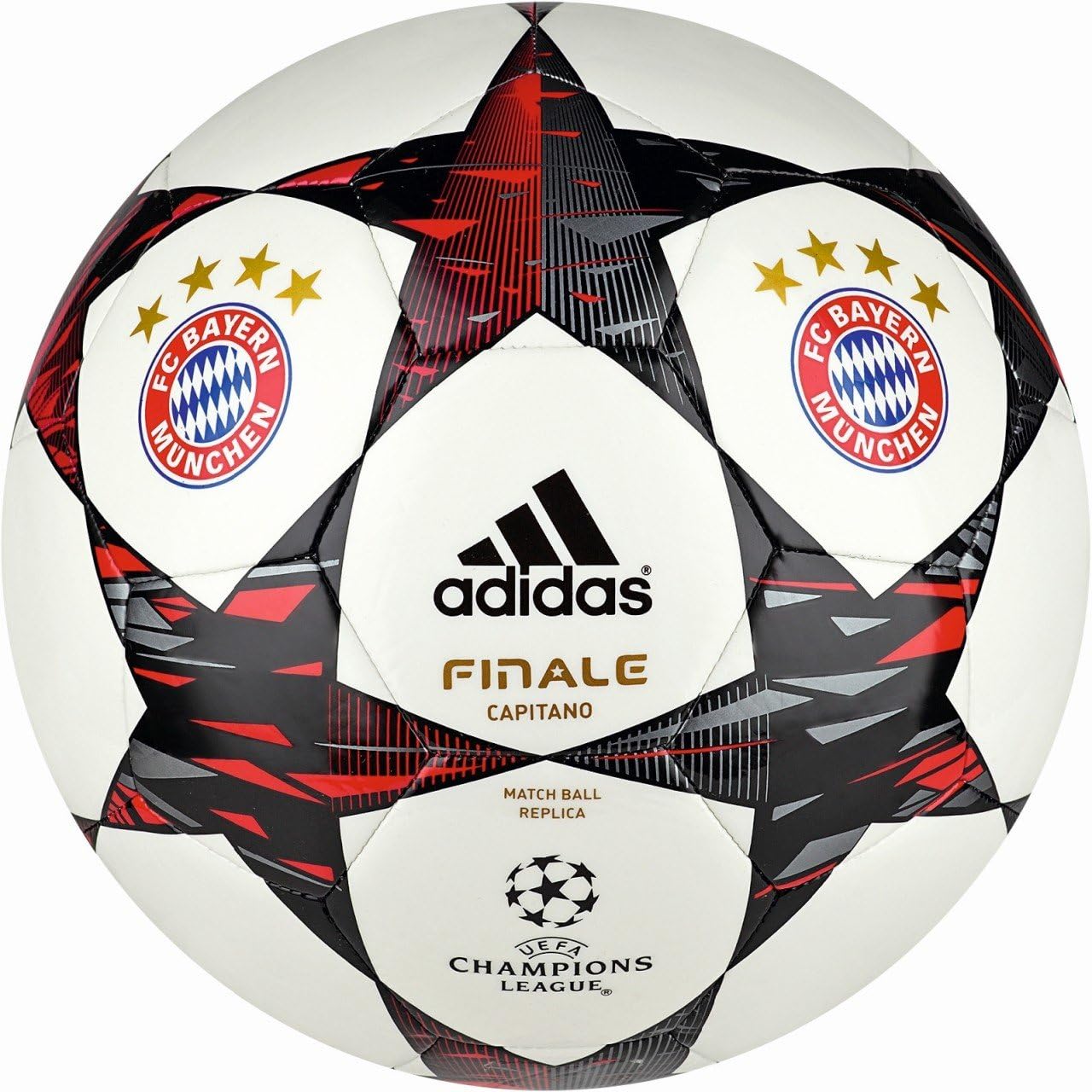 adidas Fußball Finale 2014 FC Bayern München Capitano, White/Poppy ...