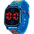 Amazon.com: Accutime Super Mario Watch: Show Off Your Blue Time-Telling ...
