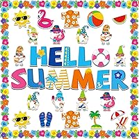 Amazon.com: Summer Classroom Decorations Summer Theme Bulletin Board ...