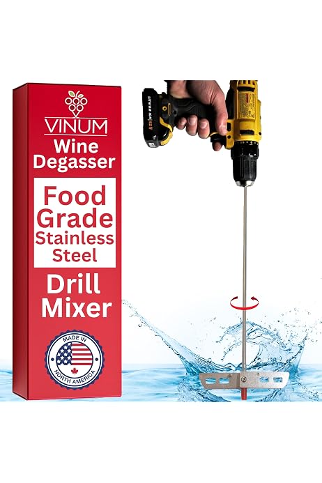 Stainless Steel Drill Attachment For Wine Beer Making Fermtech 18 ...