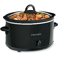 Amazon.com: Crock-Pot 3040-BC 4-Quart Round Manual Slow Cooker ...
