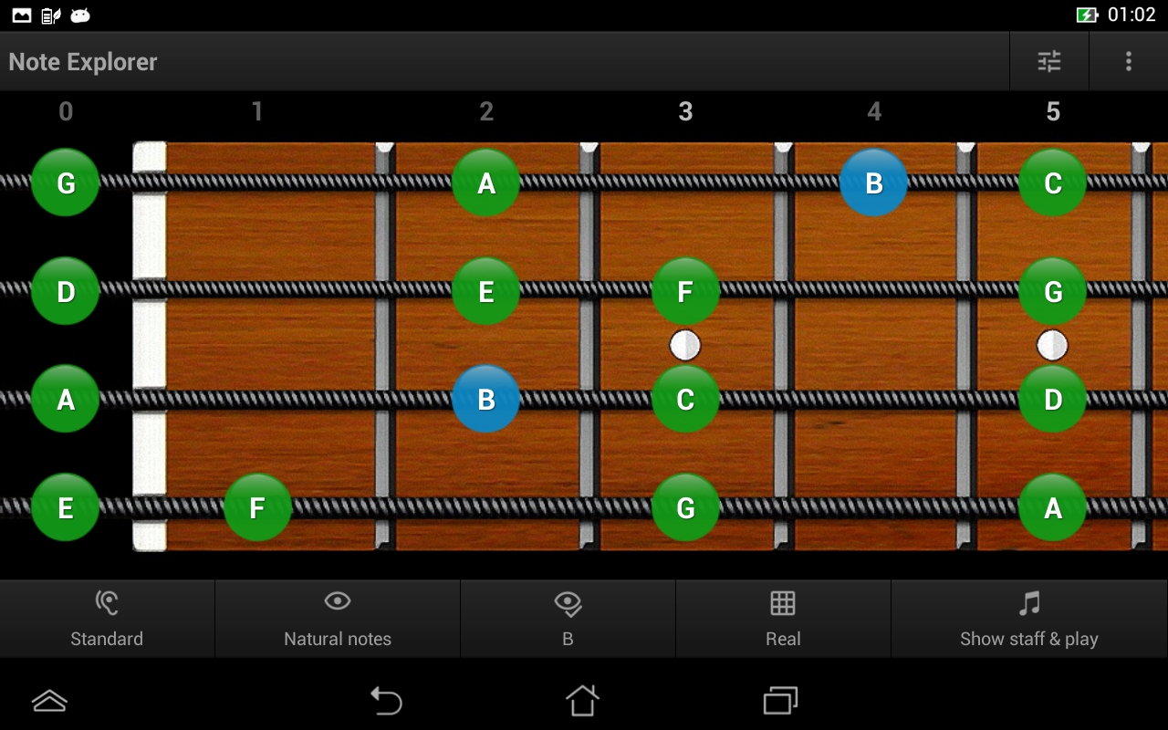 Amazon.com: Bass Guitar Note Trainer: Appstore for Android