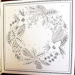 Amazon.com: Christmas Magic: Fabulous Festive Designs to Color (Color ...