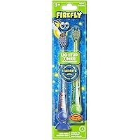 Amazon.com: FIREFLY Light-up Timer Toothbrush with Suction Cup, 2 Count ...