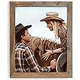 Amazon.com - Rustic Picture Frame 16x20, 100% Reclaimed Wood With ...