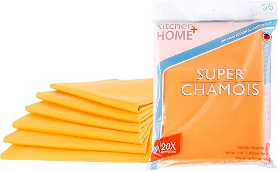 Super Chamois - Extra Large 20" X 27" Super Absorbent Cleaning Cloth ...